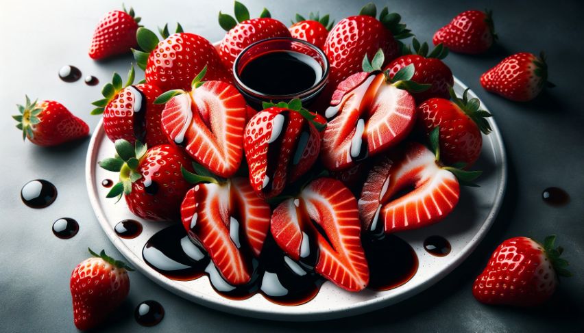 Strawberries with Balsamic Vinegar Recipe: A Dessert Duo
